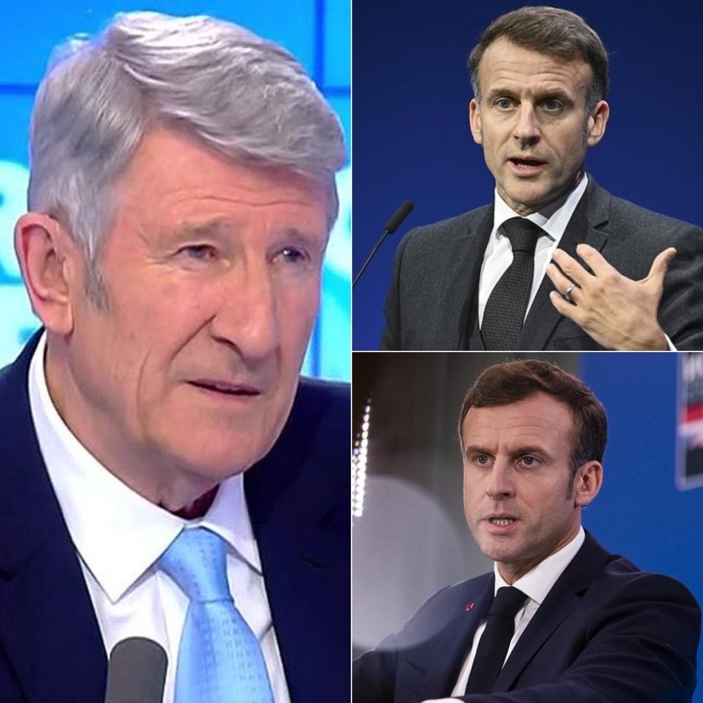 Philippe de Villiers vient de démasquer Macron en direct à la ...